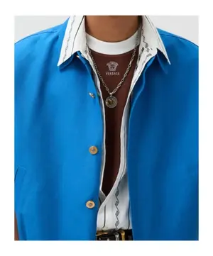 Versace Medallion Pendant Necklace
