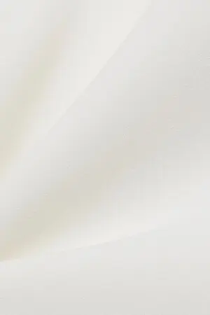 Stella McCartney Cropped Cady Top With Padded Shoulders And Zipped Cuffs