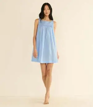 DÔEN Bea Dress Mini Length - Bluejay