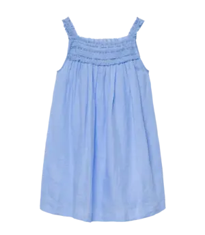 DÔEN Bea Dress Mini Length - Bluejay