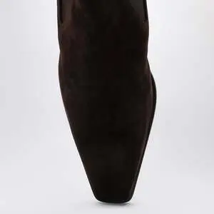Paris Texas Bettina Suede Boots - Brown