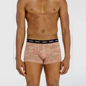 DIESEL® Three-pack Of Boxer Briefs Plain And Camo - Multicolor