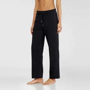DIESEL® Peached Sweatpants With Raw Hems - Black