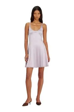 DIESEL® Fluid Mini Dress With Double Straps - Violet