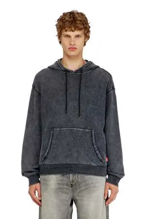 Diesel® Textured Sweatshirts Hoodies For Men