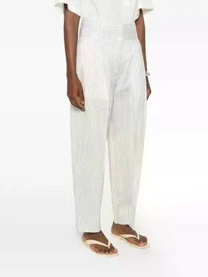 TOTEME Striped Balloon Trousers
