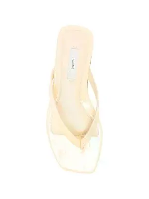 TOTEME Square-toe Sandals