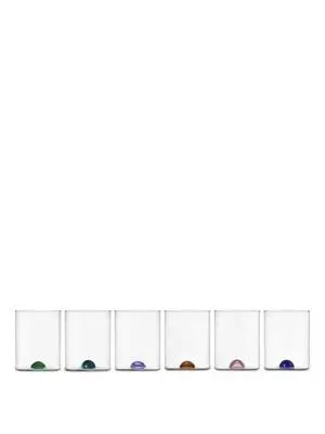 ICHENDORF MILANO Luna Glass Tumblers - Multicolour
