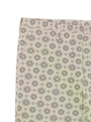 ROMEO GIGLI Geometric Print Trousers