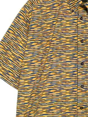 Missoni 2000s Abstract-print Short-sleeve Shirt