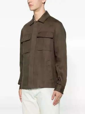 HESKIMO Linen Buttoned Jacket