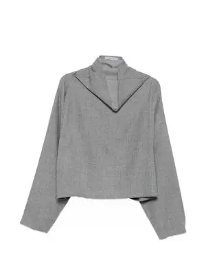 Alberta Ferretti High Neck Blouses