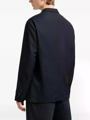 Armani Exchange Single-breasted Blazer - Blue