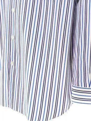 Play Comme Des Garcon Striped Cotton Shirt