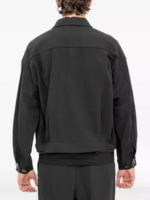 THE VIRIDI-ANNE Flap-pocket Bomber Jacket