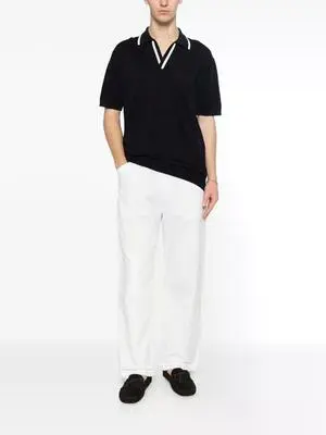 PAOLO PECORA V-neck Trim T-shirt