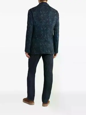 Etro Paisley-motif Single-breasted Blazer