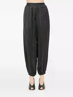 Andrea Ya'aqov Satin Drawstring Jogging Pants