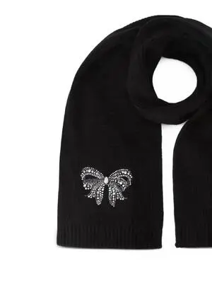 Kurt Geiger Belgravia Bow-embellished Scarf