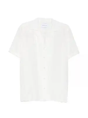 MARSEM Short-sleeve Camp-collar Shirt