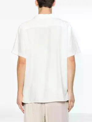 MARSEM Short-sleeve Camp-collar Shirt
