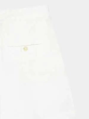 120% Lino Linen Casual Bermuda Shorts