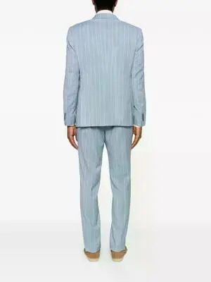 LUIGI BIANCHI Pinstripe Double-breasted Suit
