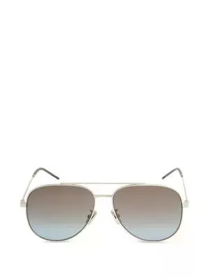 Givenchy City Pilot-frame Sunglasses - Silver