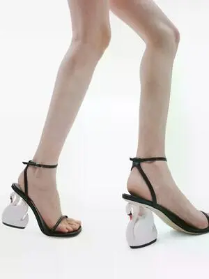 A.W.A.K.E. Mode Beta Swan-heel Sandals
