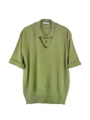 SONIA CARRASCO Layered-effect Fine-knit Sweater