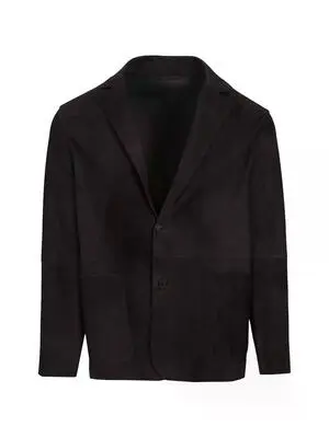 AL DUCA D’AOSTA 1902 Single-breasted Suede Blazer