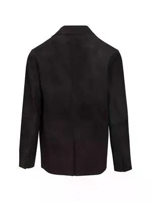 AL DUCA D’AOSTA 1902 Single-breasted Suede Blazer