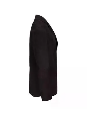 AL DUCA D’AOSTA 1902 Single-breasted Suede Blazer