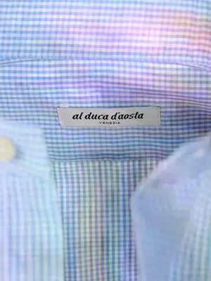 AL DUCA D’AOSTA 1902 Vichy Cotton Shirt