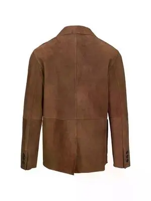 AL DUCA D’AOSTA 1902 Single-breasted Suede Blazer