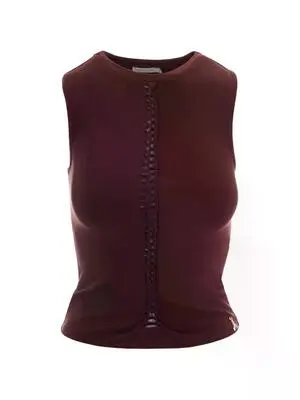 Patrizia Pepe Frill Camis Tanks For Women