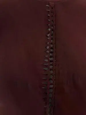 Patrizia Pepe Sleeveless Braided Detail Top