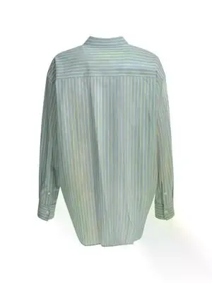 Auralee Striped Wool Shirt