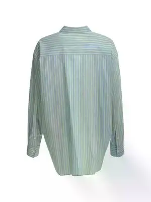 Auralee Striped Wool Shirt