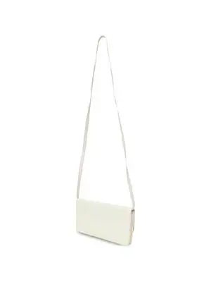 Celine Logo Embossed Crossbody Bag