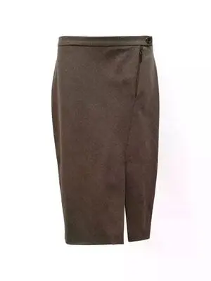 Brunello Cucinelli Slit Skirts