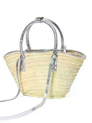 Jacquemus Le Petit Panier Soli Woven Tote Bag