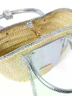 Jacquemus Le Petit Panier Soli Woven Tote Bag