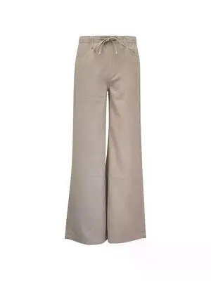 Ag Drawstring Wide-leg Trousers