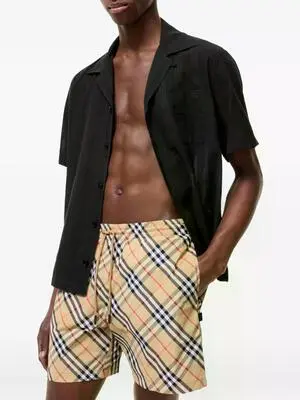 Burberry Check Swim Shorts