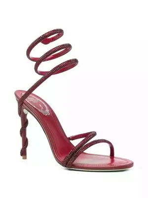 Rene Caovilla Margot Embellished Stiletto Sandals
