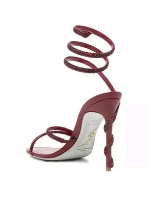 Rene Caovilla Margot Embellished Stiletto Sandals