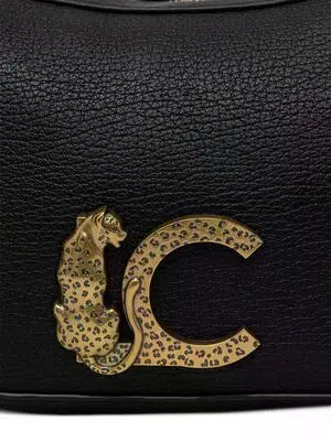 Lola Casademunt Pebbled-effect Tote Bag With Logo Plaque