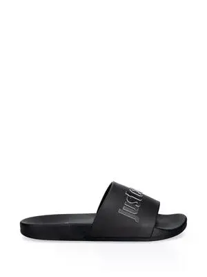 Just Cavalli Logo-embossed Slides