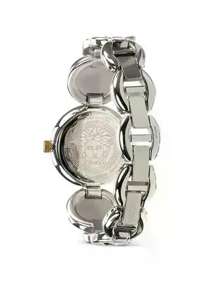 Versace Greca Medusa 28mm Watch - Silver